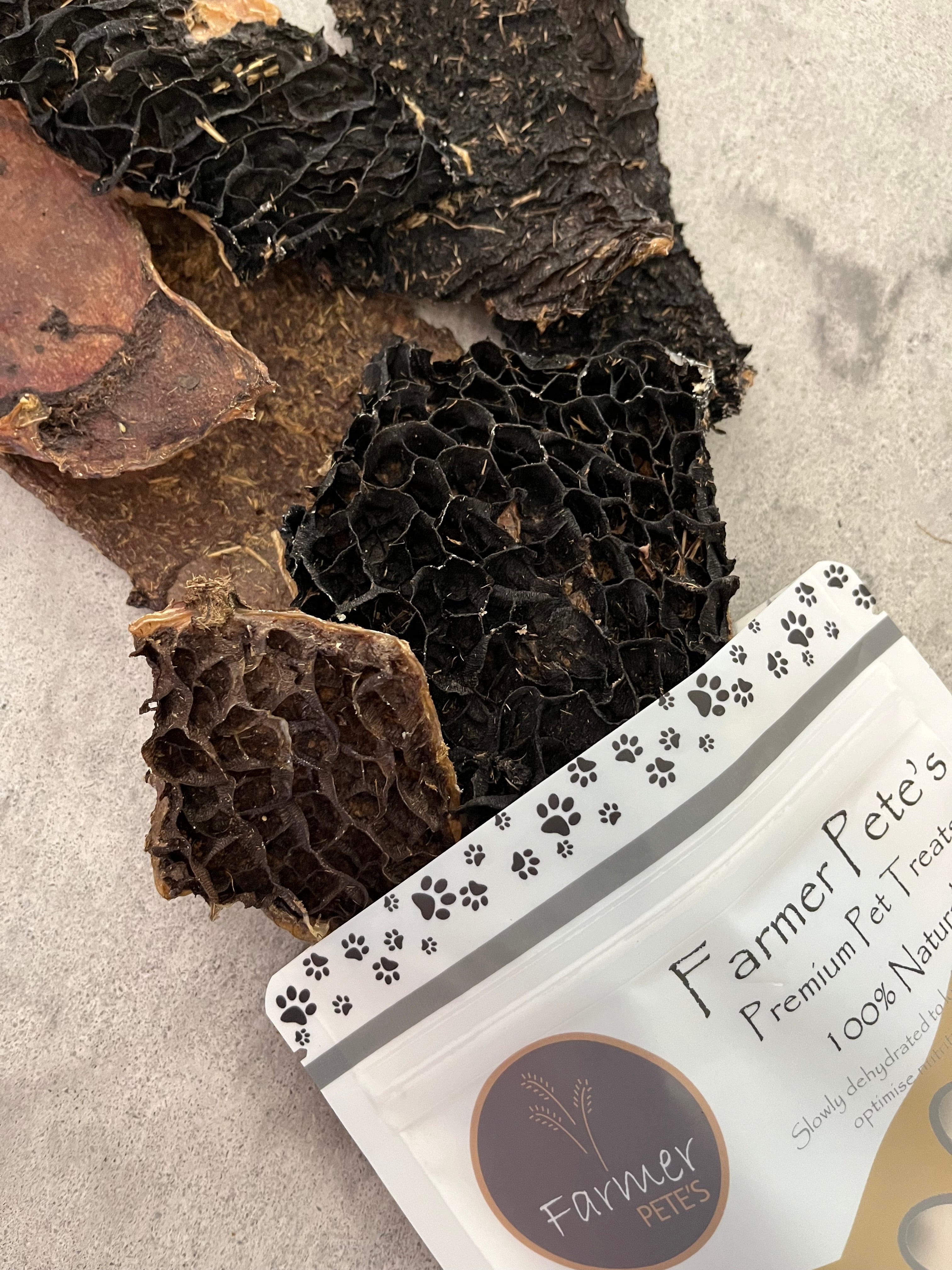 Green Tripe Superfood Dog Treat | Beef Tripe Doggy Chews – Farmer Pete's