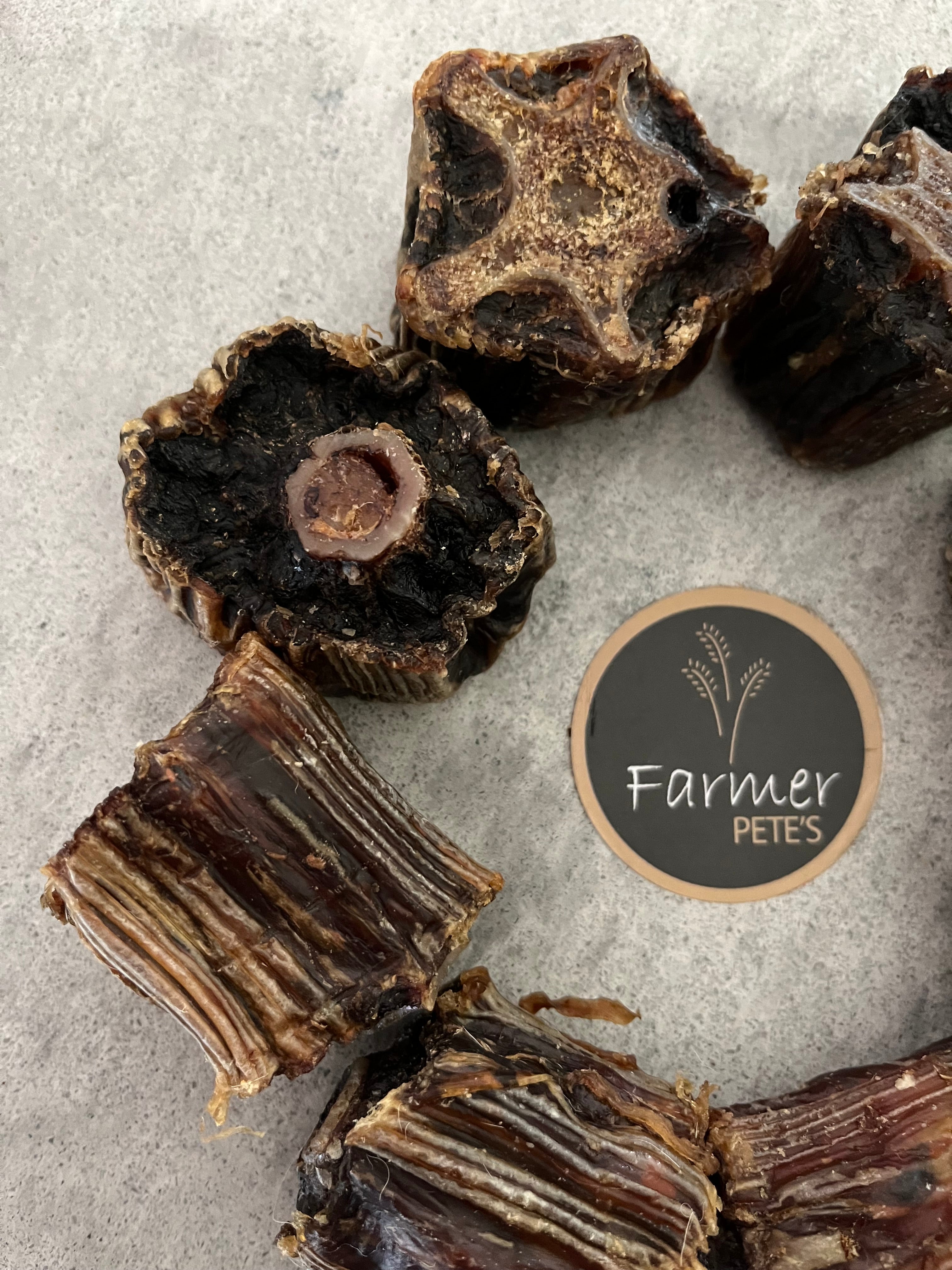 Dried Kangaroo (Roo) Tail Chunk Pieces Perfect Dog Chew Treats – Farmer ...