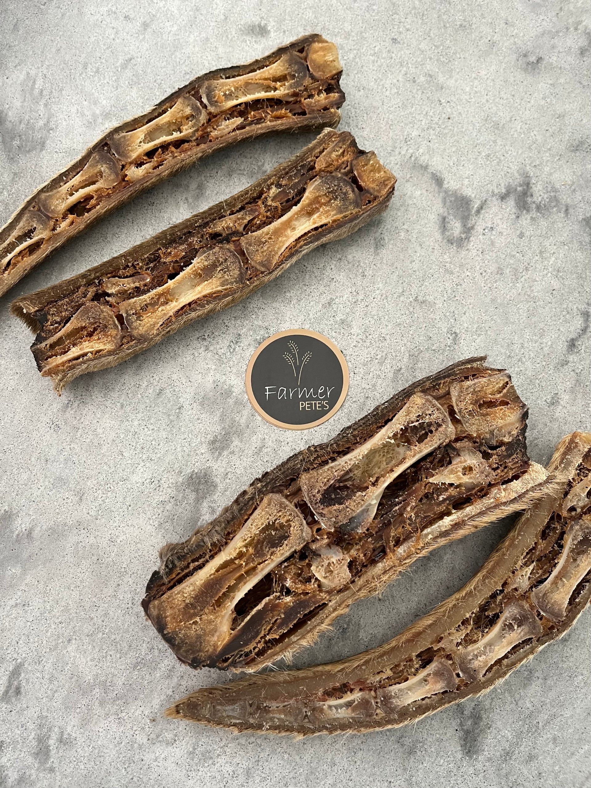 Kangaroo Tails (Fur on) Dog Treat | Australian Dog Chew – Farmer Pete's